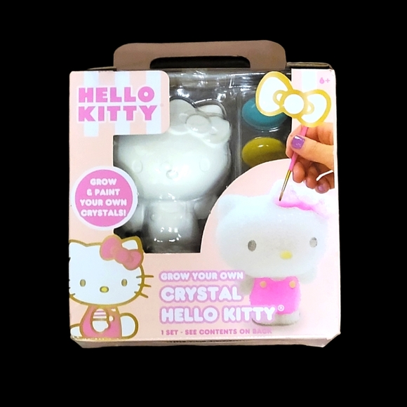Sanrio | Toys | Hello Kitty Grow Paint Your Own Crystal Set Art Science ...